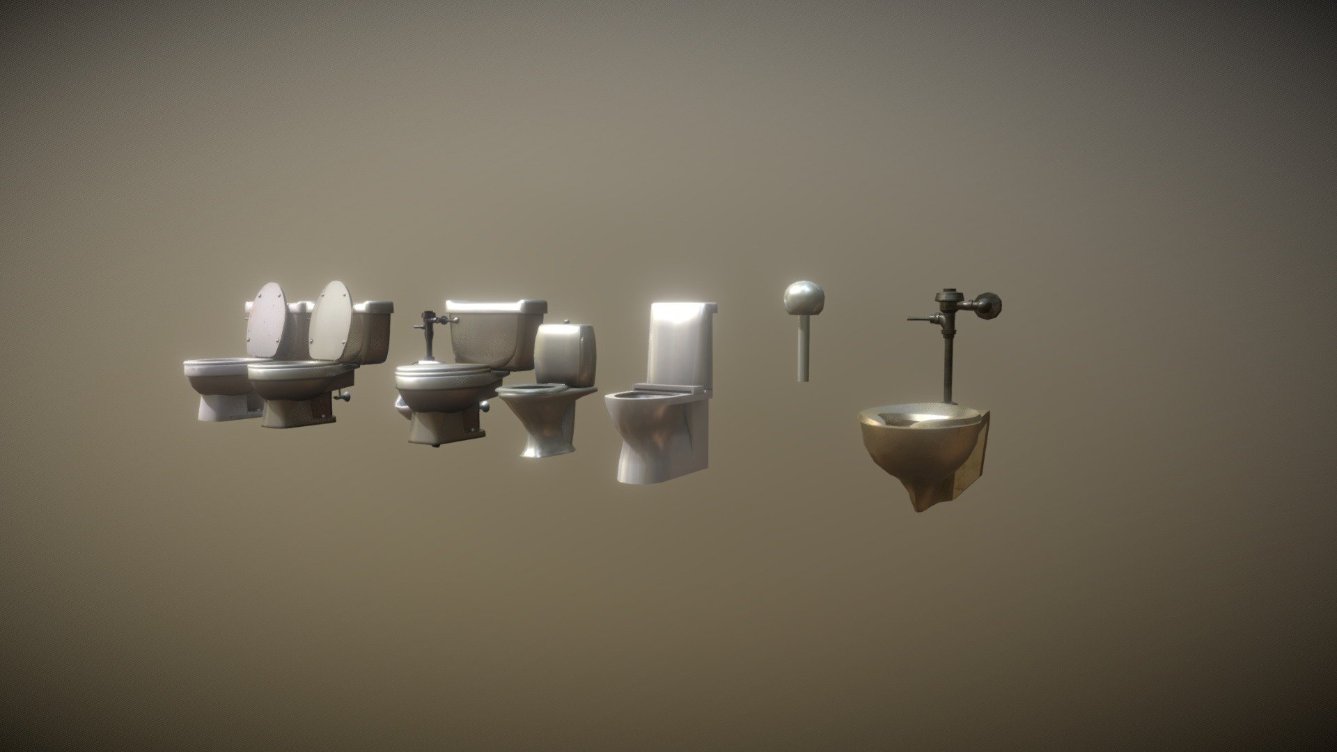 1pack v toilet Skibidi - Download Free 3D model by g-toilet 5.1 ...