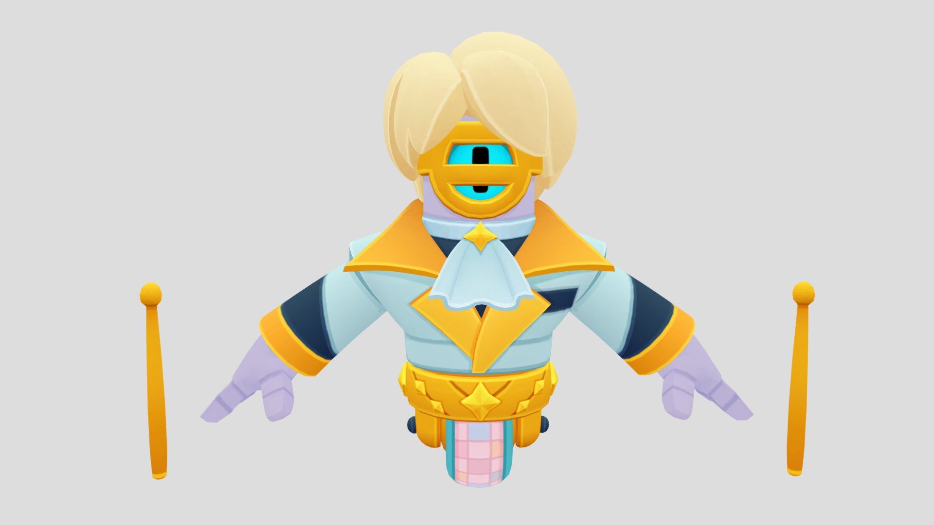 Woodriver Stu T- Pose - Download Free 3D model by Jogan (@Jogan123 ...