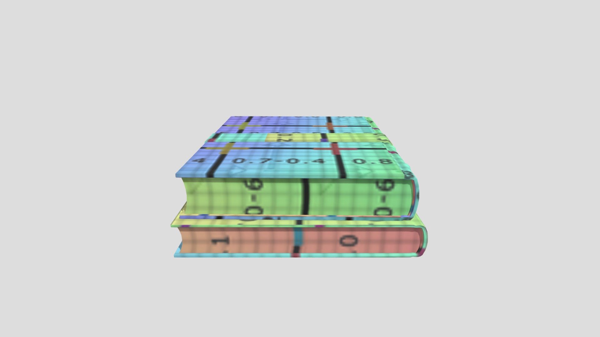 bounf books spped uv - 3D model by Samuel Wright (@Wrevlis) [593e096 ...