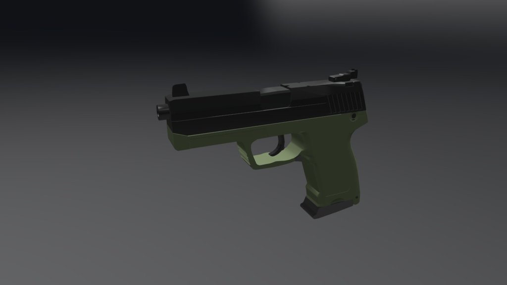 USP.45 By RSC - Download Free 3D model by Rubén Serrano (@virtuscherry ...
