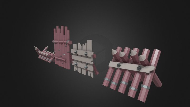 Barricades 3D models - Sketchfab