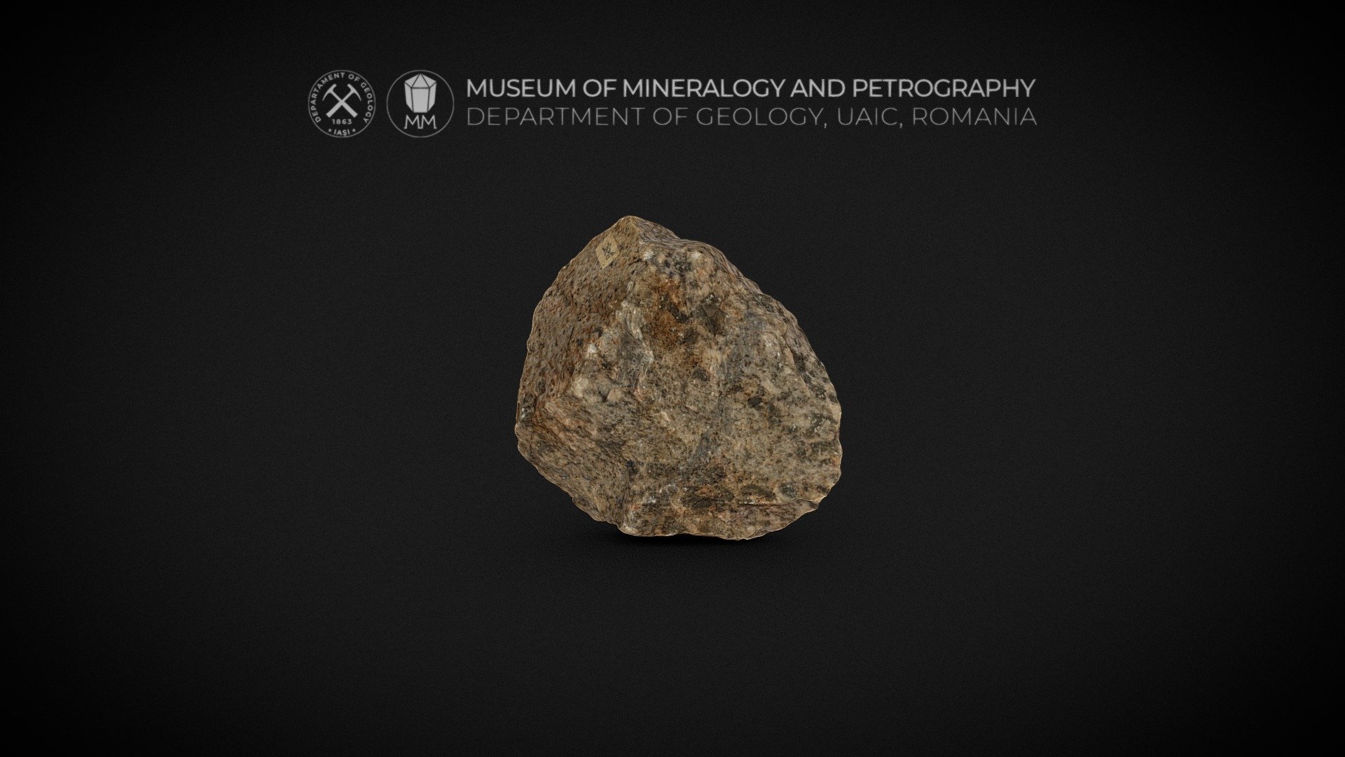 Nepheline syenite (foid-syenite, igneous rock) - 3D model by Museum of ...