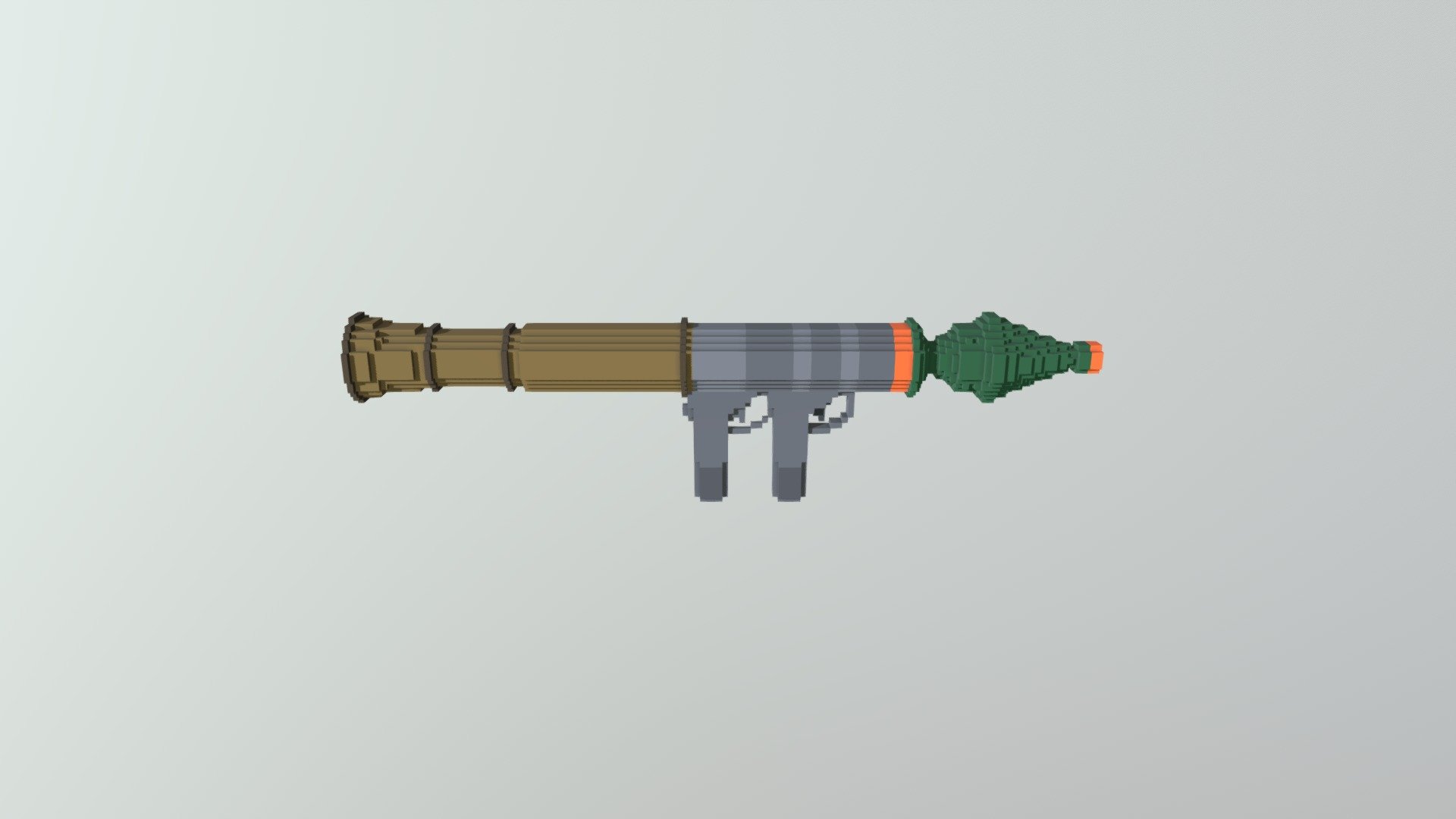 Bazooka -128- - 3D model by Rosstail [59439ad] - Sketchfab