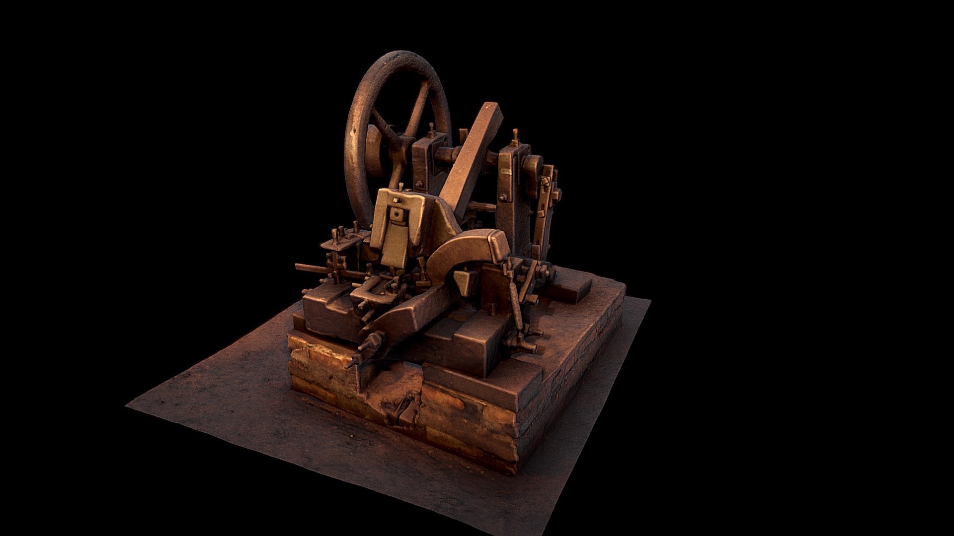 Mechanical nail machine (XIX century) - 3D model by Zabytkowy Zakład ...