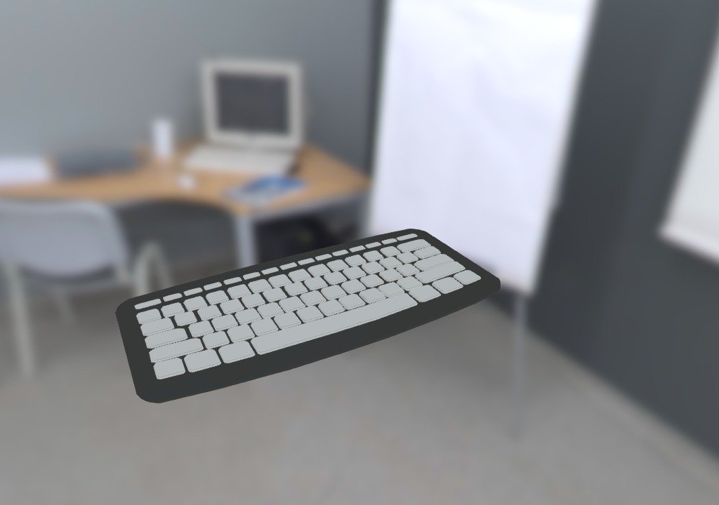 Keyboard - Download Free 3D model by dyran [5944df6] - Sketchfab
