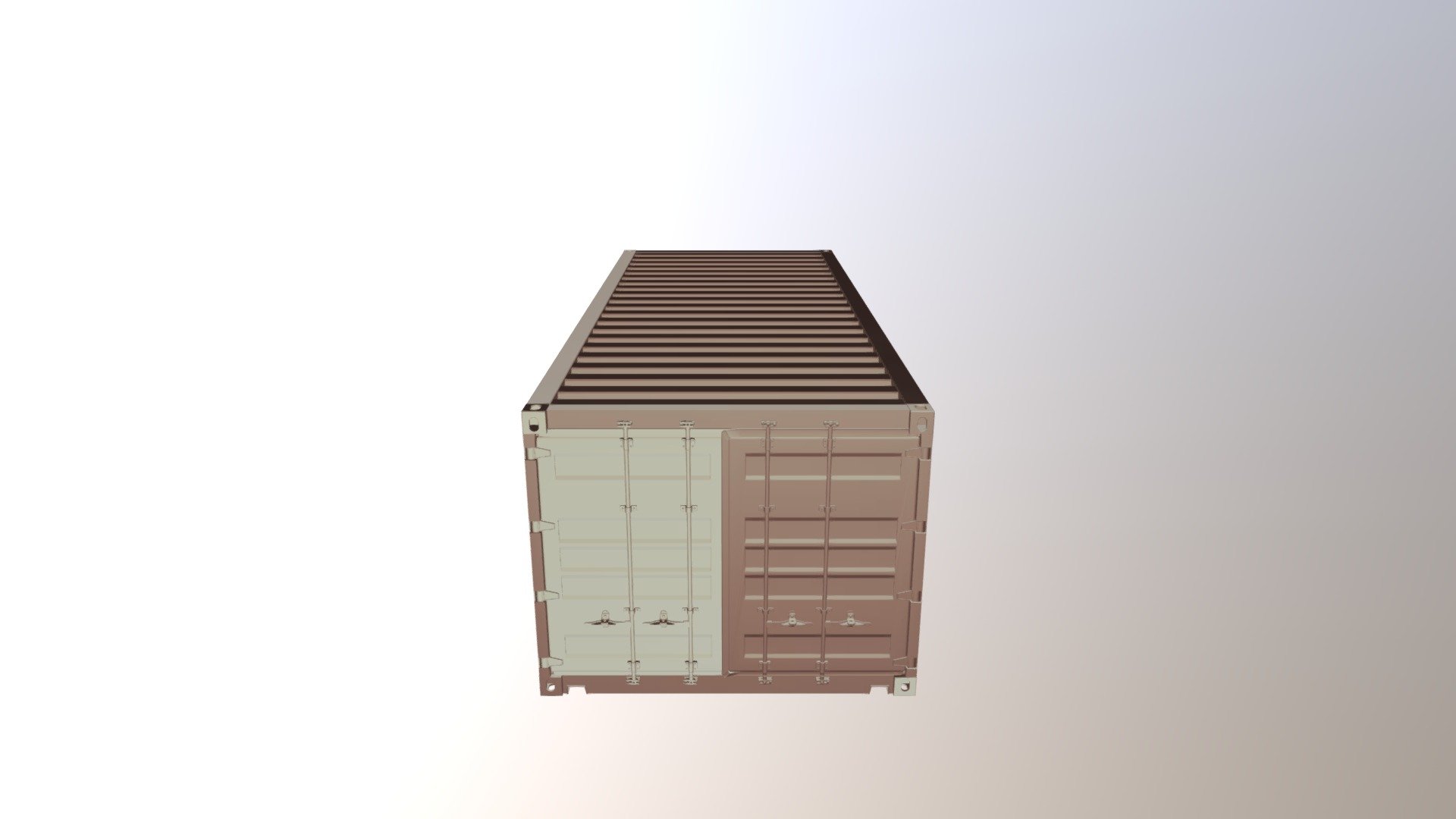 Shipping Container - 3D model by FoxLeader [5945173] - Sketchfab
