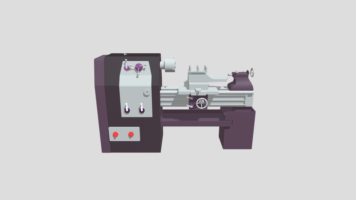 Lathemachine 3D models - Sketchfab