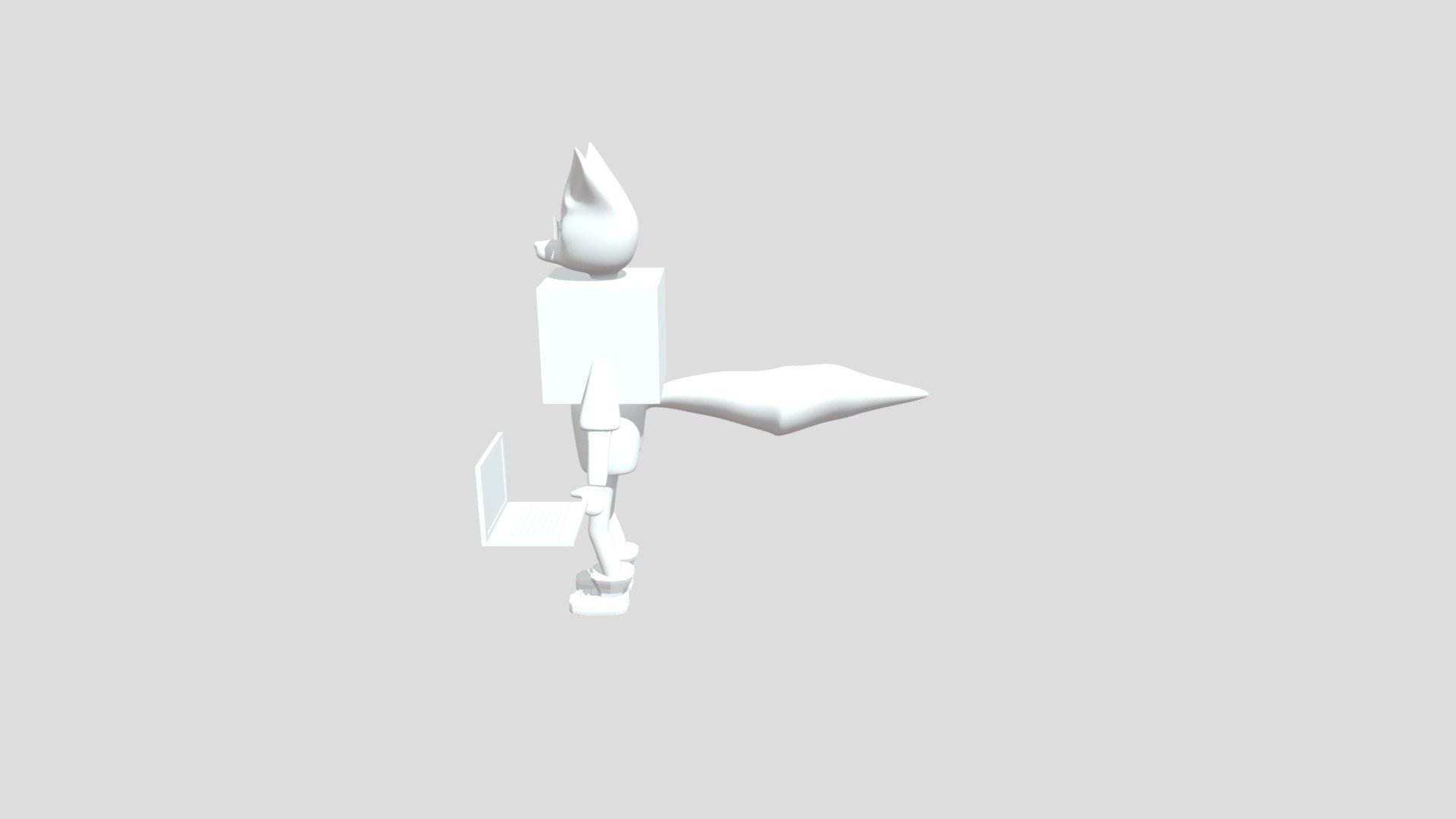 ai prog fox - 3D model by Krea_Krea [5947e80] - Sketchfab
