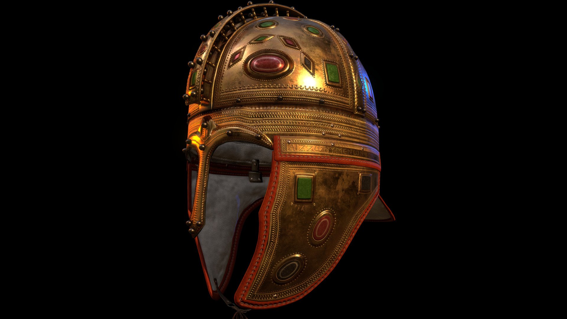Roman Helmet "type Berkasovo" - Buy Royalty Free 3D model by The ...