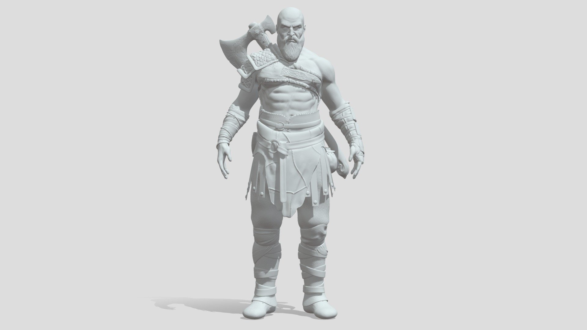KRATOS - 3D model by aim_artist (@aimar.platero) [5948e8c] - Sketchfab