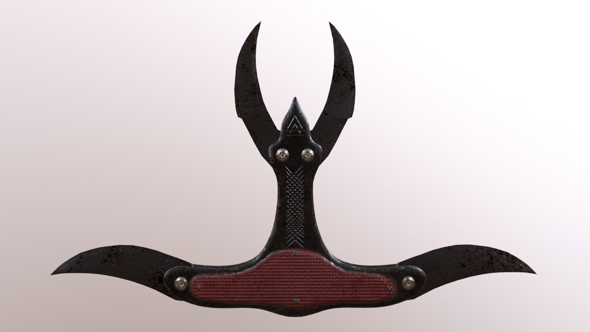 Punch Dagger with Worn Texture - 3D model by Jason Runkel ...