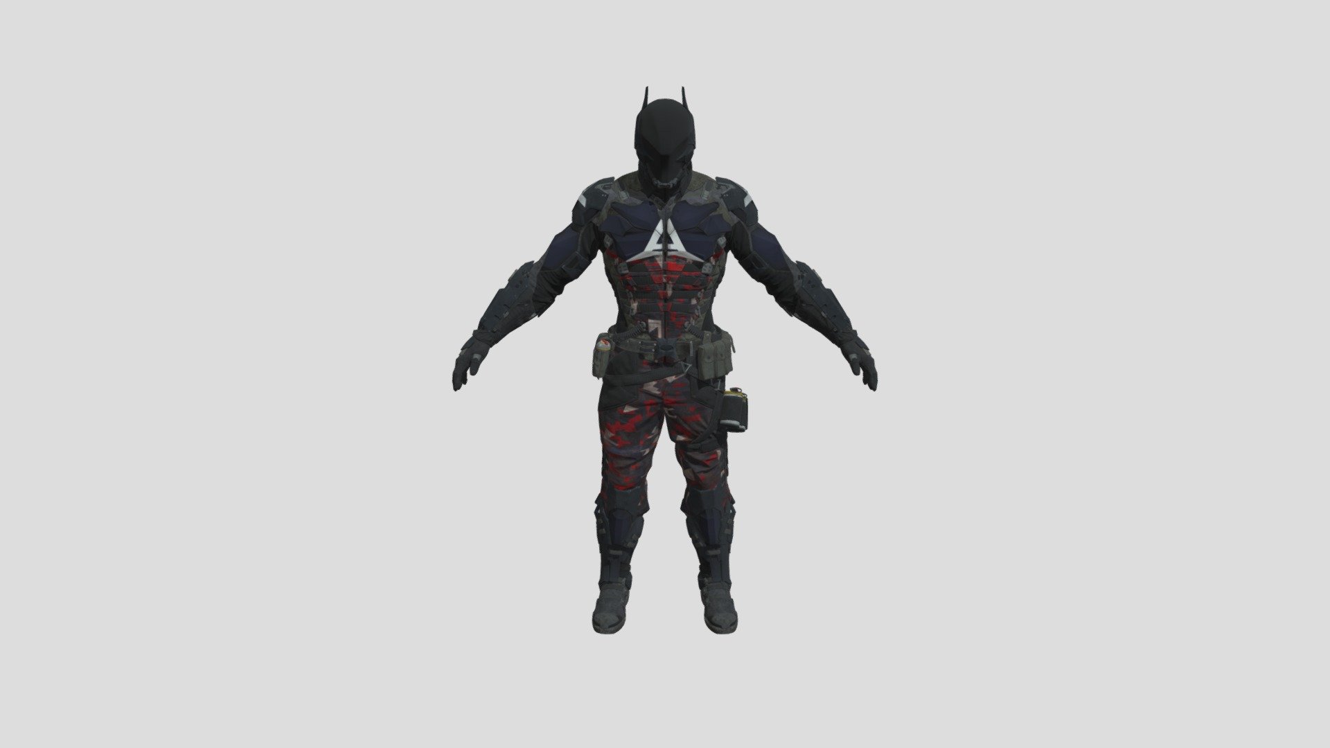 Batman Arkham Knight The Arkham Knight Download Free 3d Model By