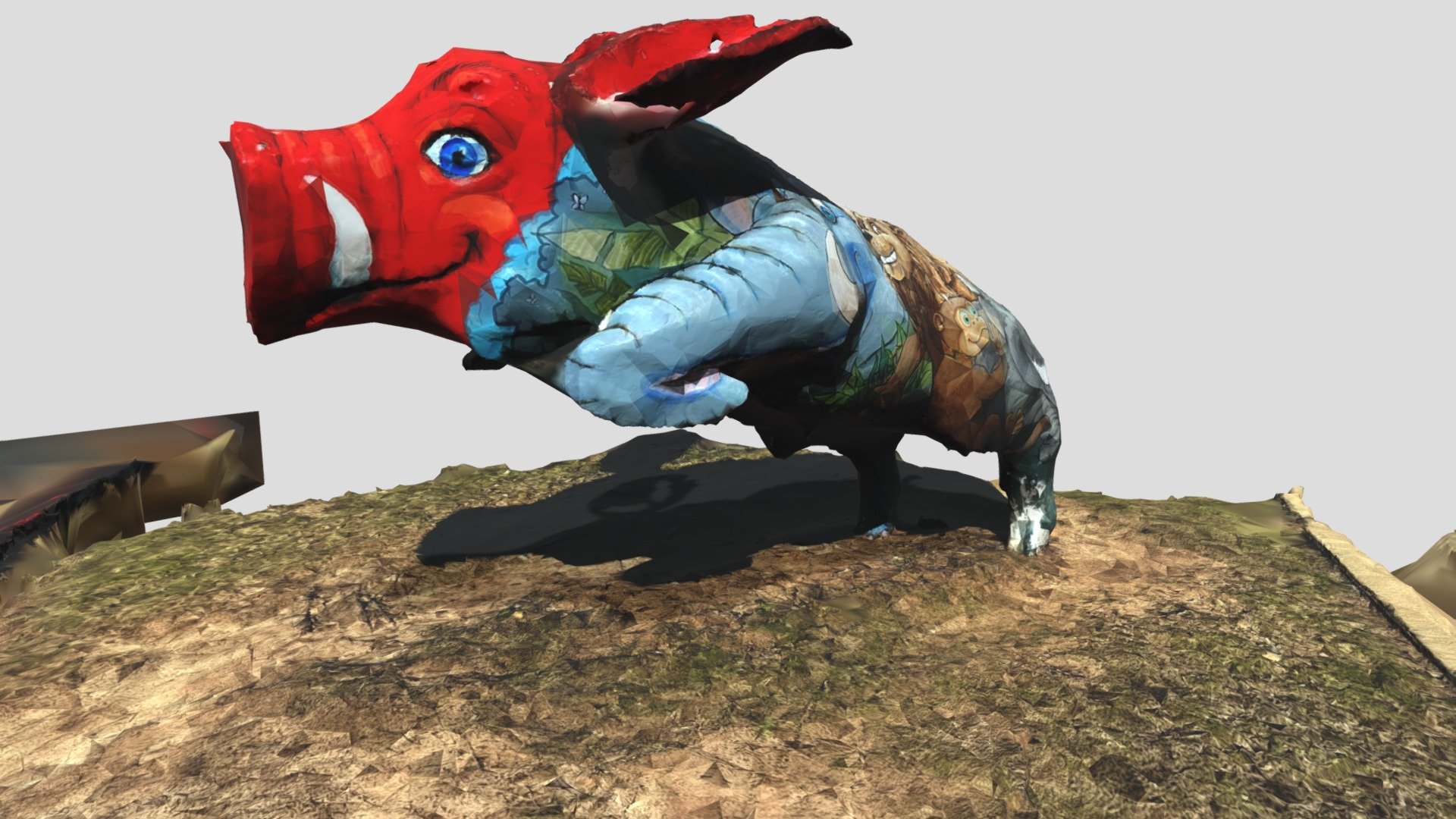 PIGShibition_Floss Hog - 3D model by ninja (@cyborgninja) [594c0b8 ...