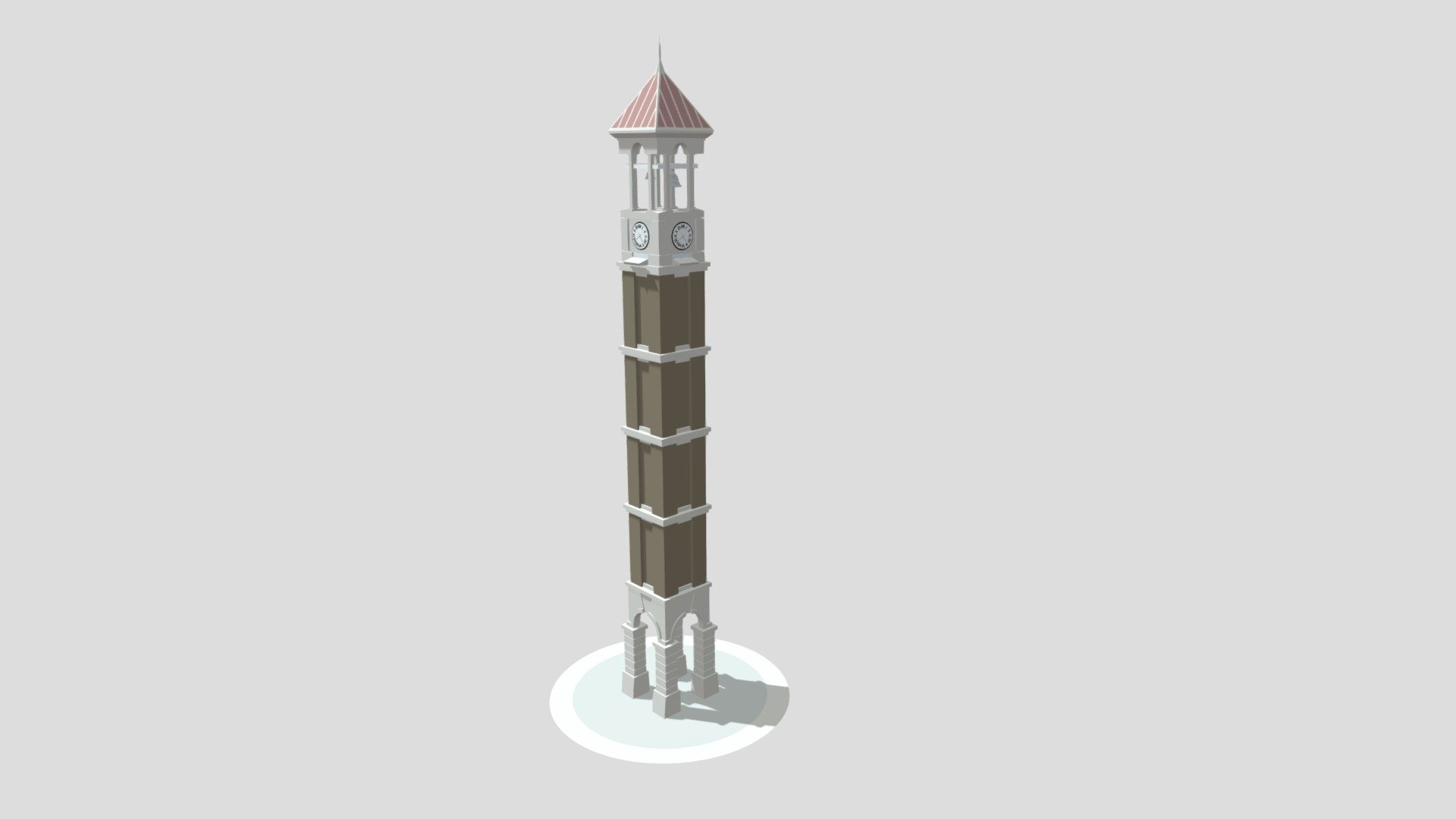 Purdue Bell Tower - Download Free 3D model by fletchermg [594c9a4] - Sketchfab