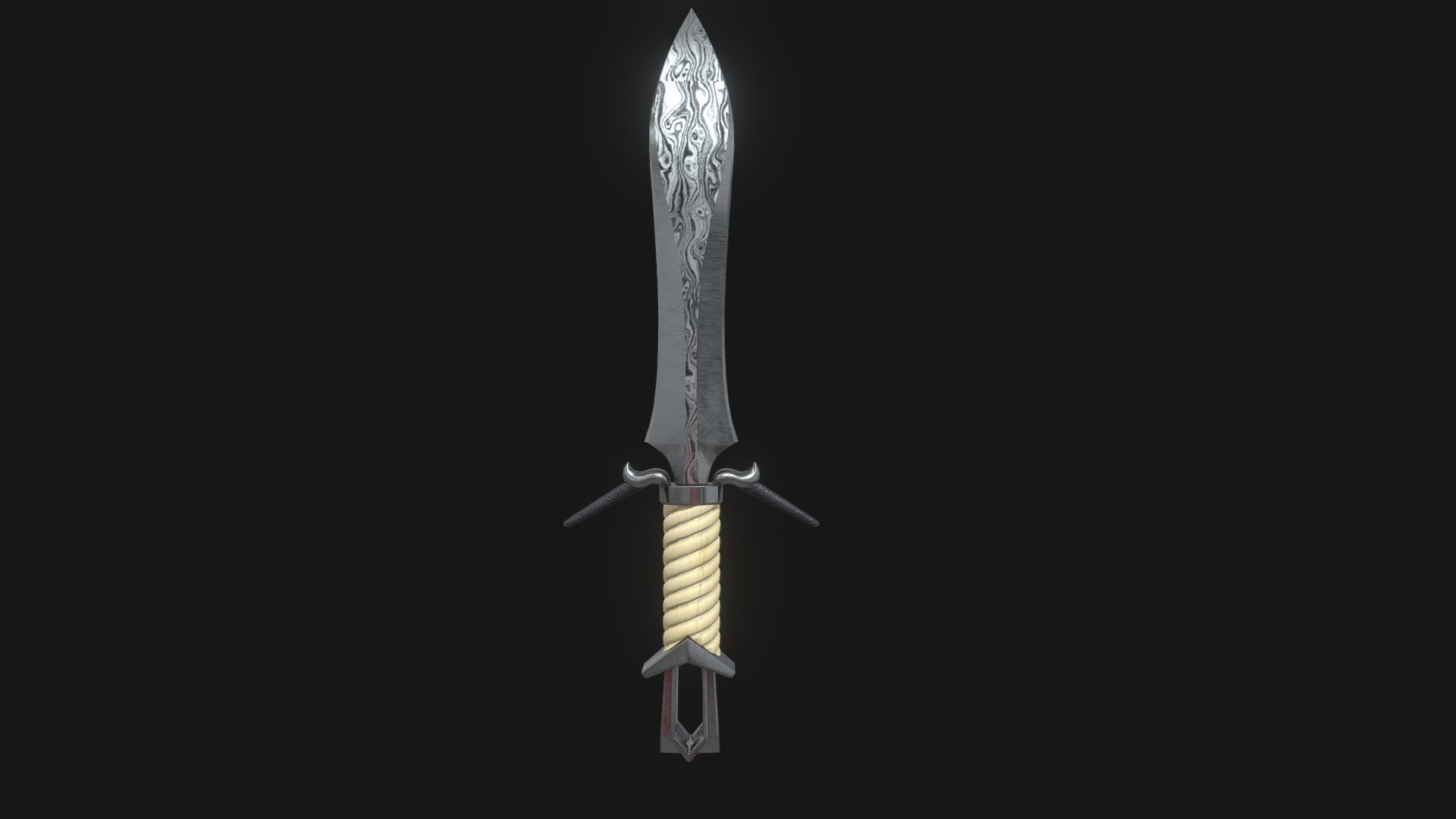 Texturing practice - Dagger - 3D model by baudoin [594d61d] - Sketchfab