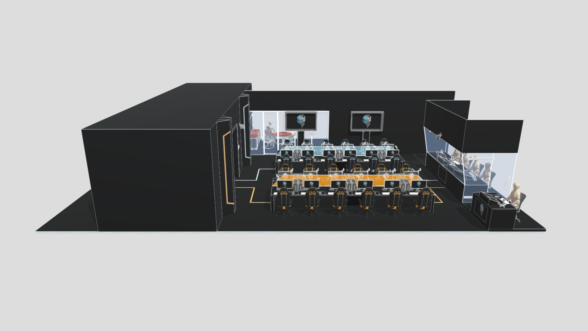 GLR - Esports Space - Download Free 3D model by olahmar [594e144 ...