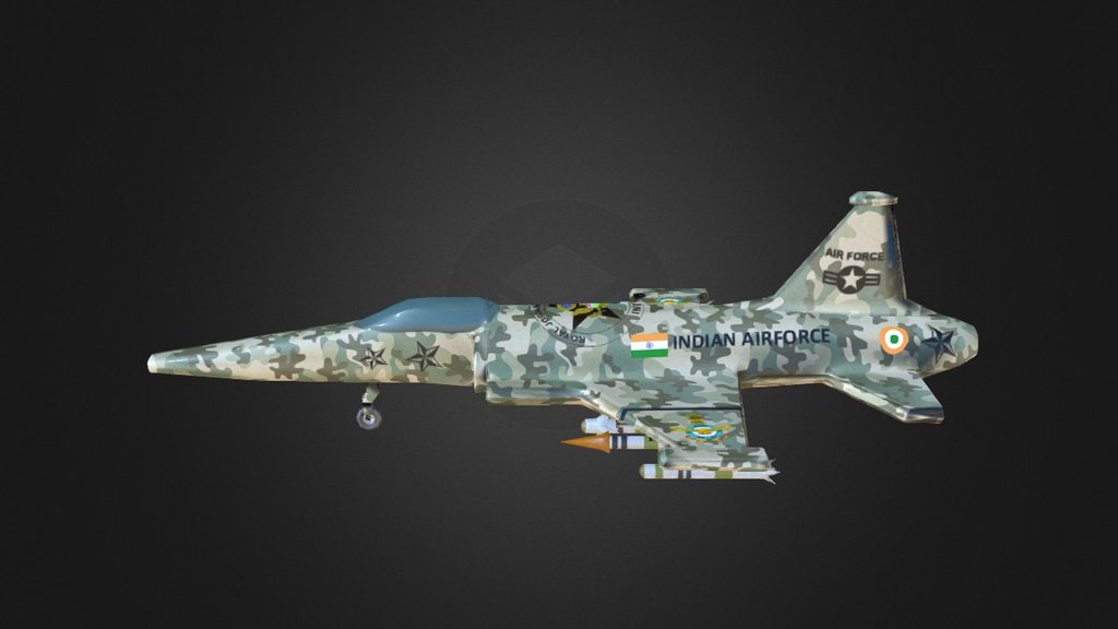 Jet Low Polymodel - 3D model by madhu_reddy [594f796] - Sketchfab