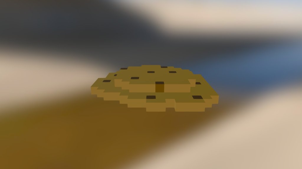 Pixel Art/Voxel Art (Cookie) - Download Free 3D model by Alex_F ...