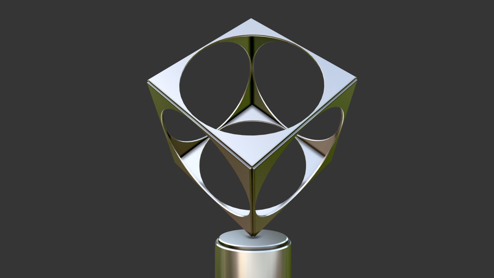 Cube Identified, Sphere Implied - Buy Royalty Free 3D model by dbr3d ...