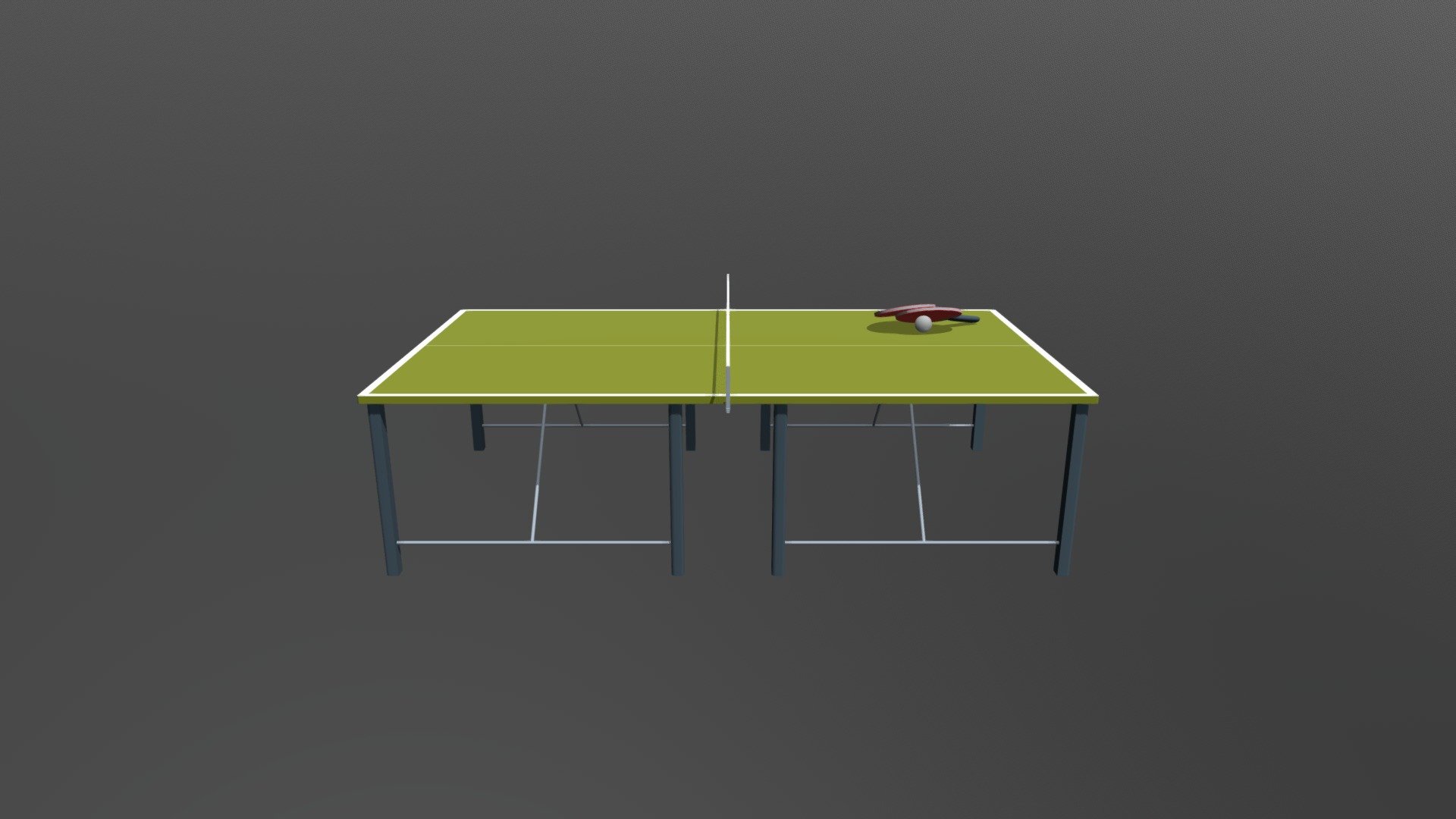 TABLE TENNIS - 3D model by melonfries [595216e] - Sketchfab