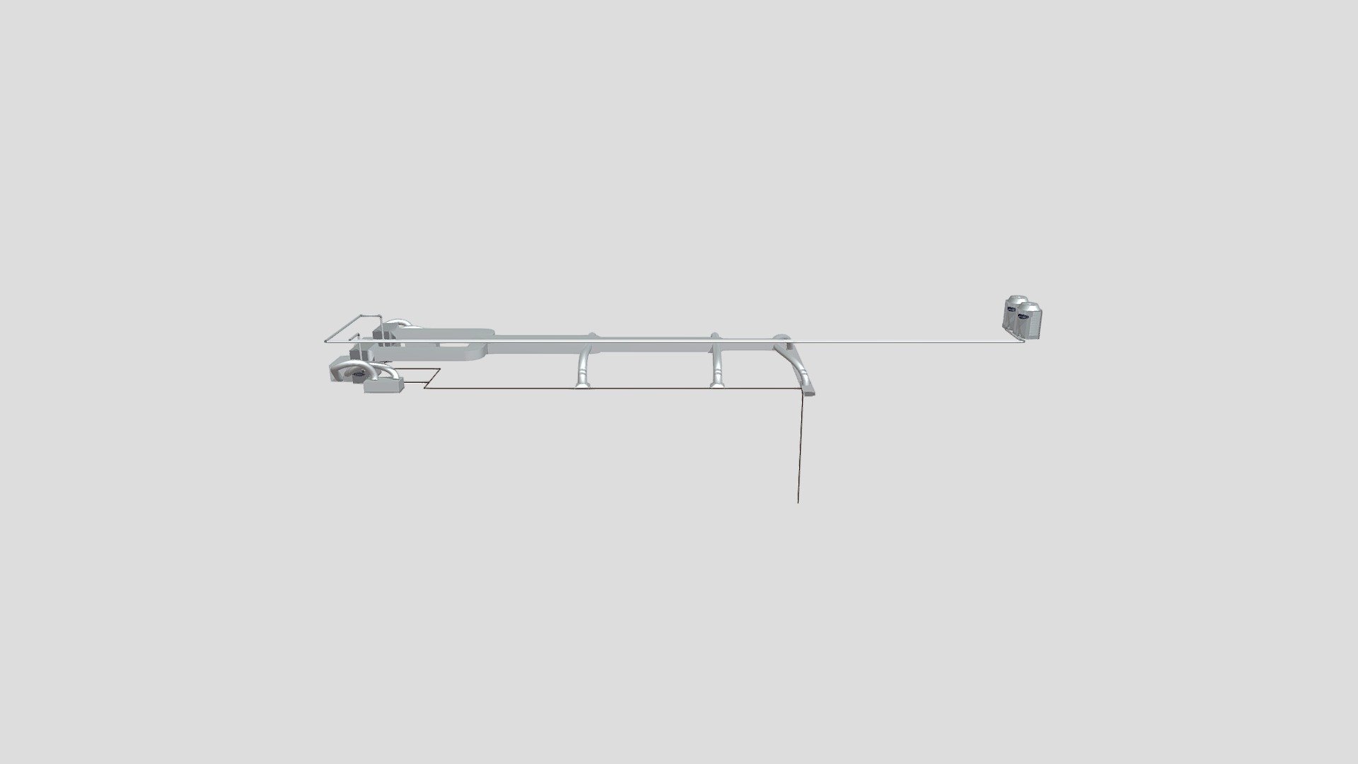 PROJETO SHOPPING MIRAMAR - Vista 3D - {3D} - 3D model by Eng. Bernardo ...