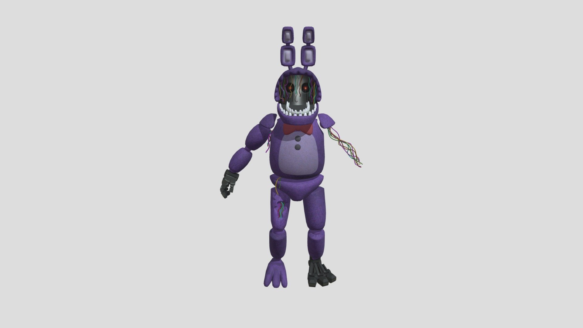Withered Bonnie - Download Free 3D model by Scorpion4241 [595366b ...