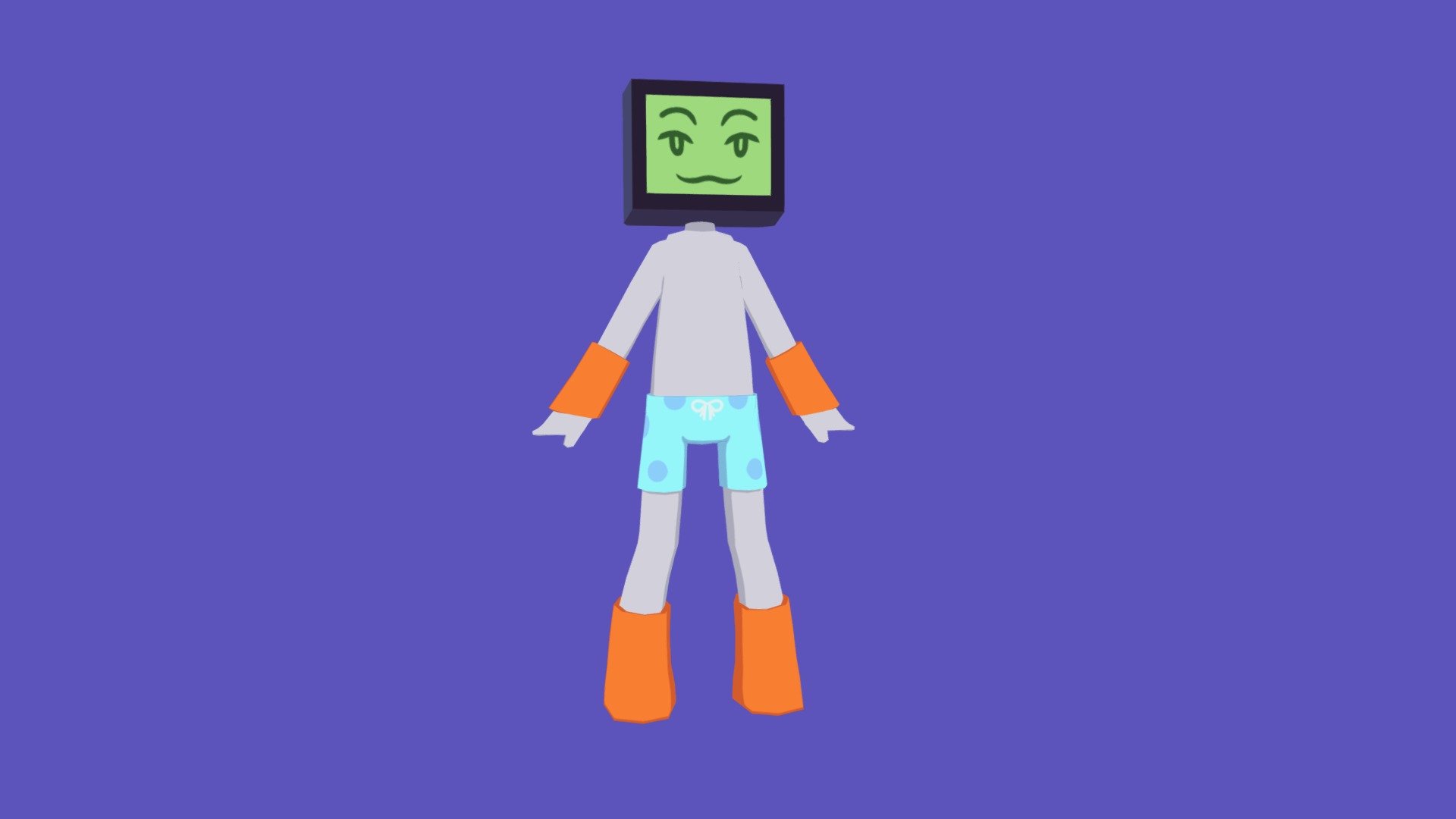 Telly - Television Character - Buy Royalty Free 3D model by TimeStile ...