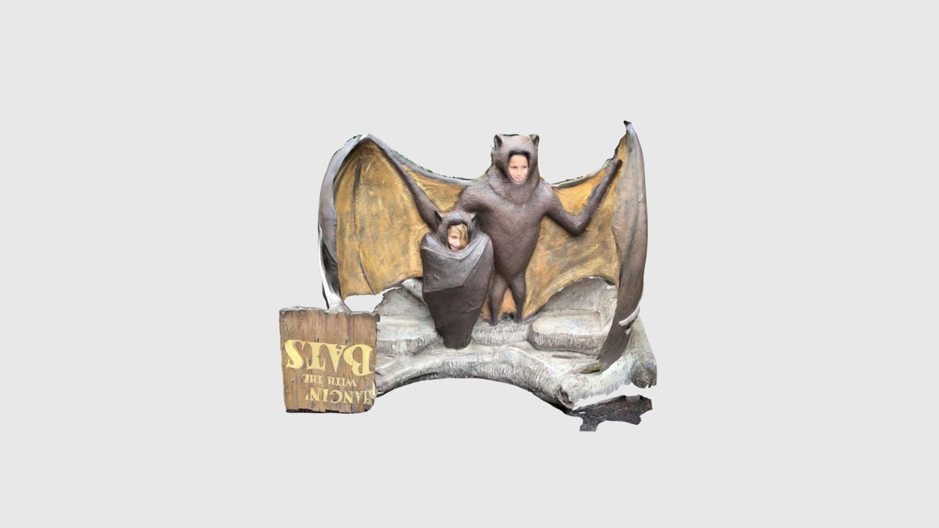 Bat kids - Download Free 3D model by Brad3D (@bradherman) [59555b5 ...