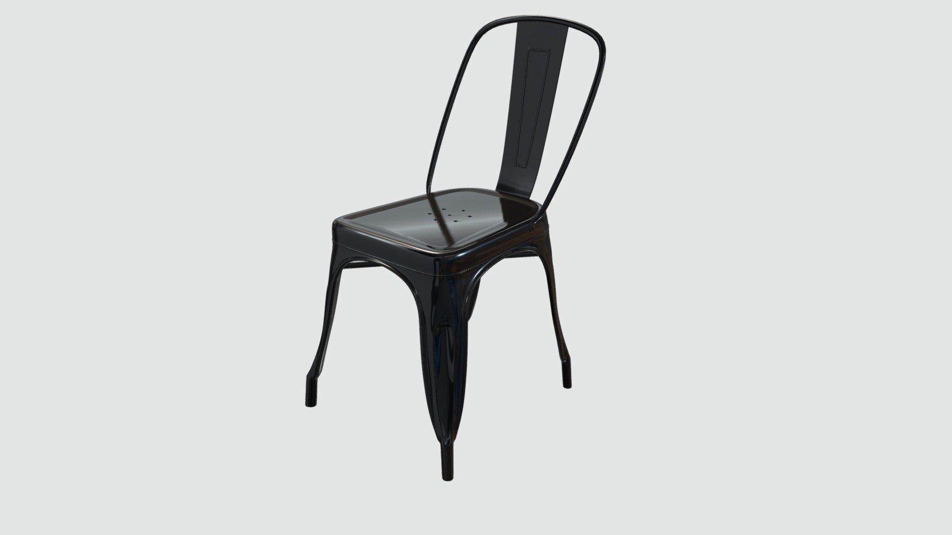 Durango Side Chair - 3D model by ingreen [595617e] - Sketchfab