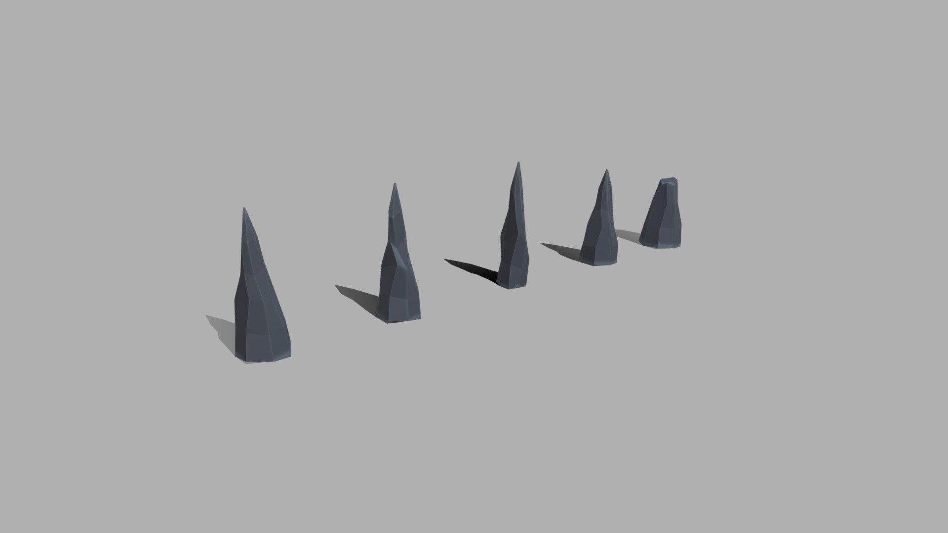 Low Poly Stalagmites/Stalactites - Download Free 3D model by ...