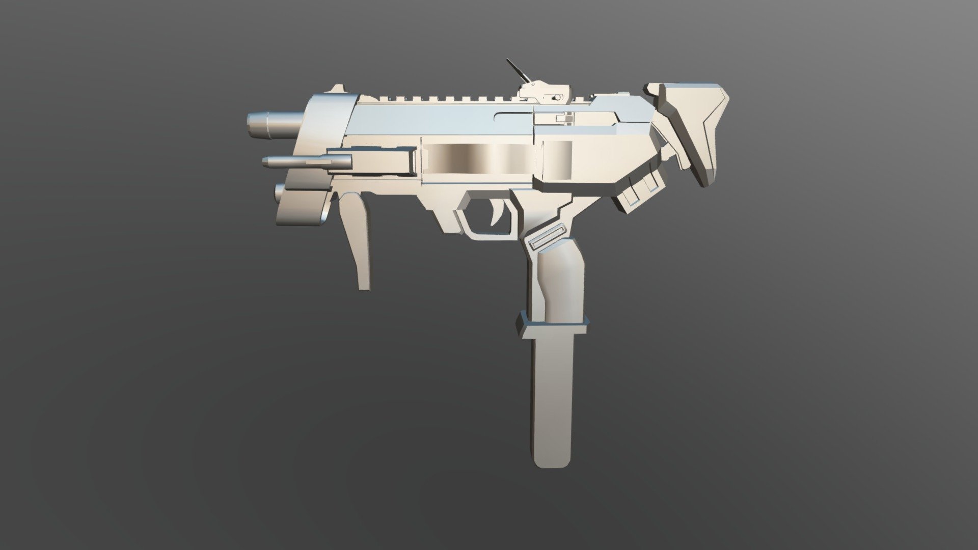Sombra Weapon (Bulky version) - 3D model by Szymon Wilczynski ...