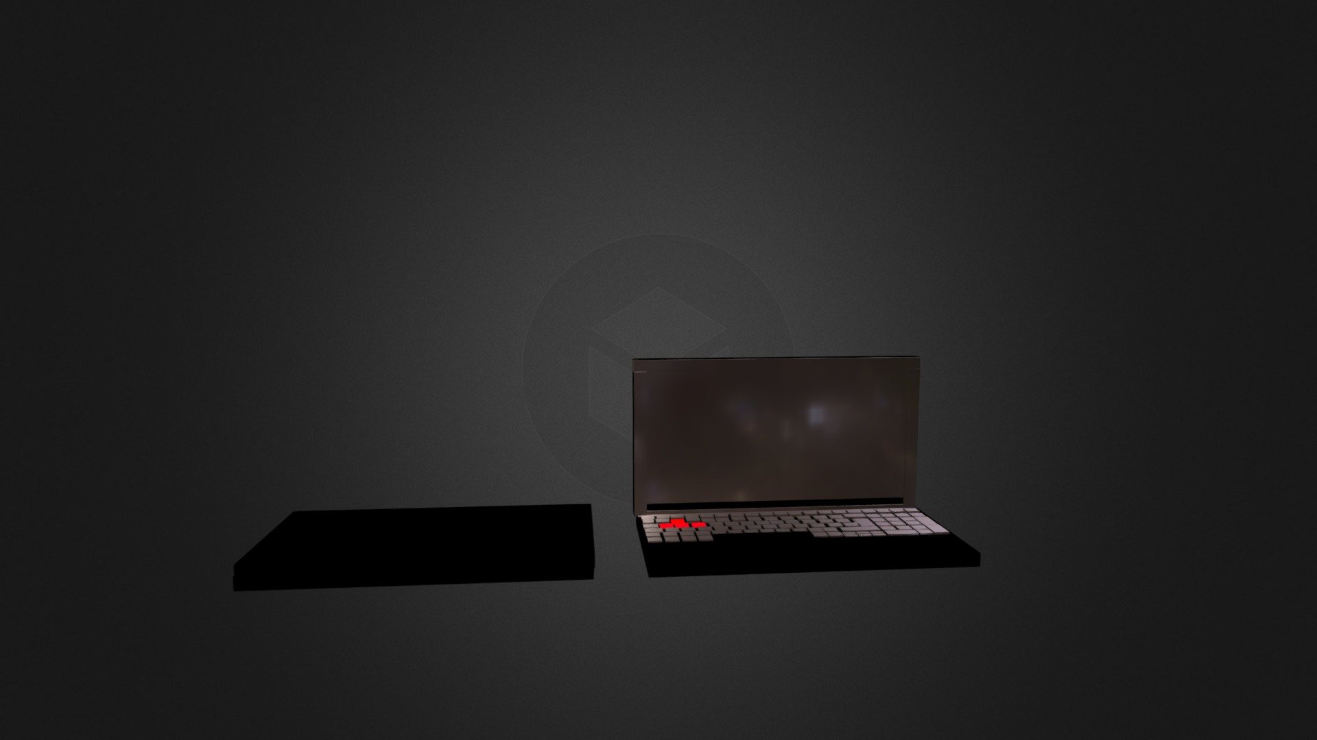 My first attempt of a laptop - Download Free 3D model by craftyJimYT ...