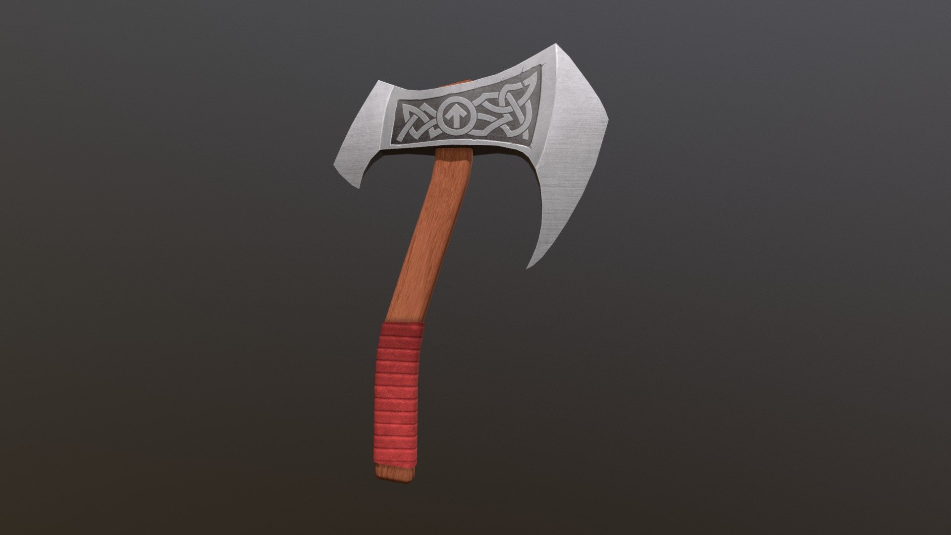 Warrior's Throwing Axe - 3D model by Carlock [595ce9d] - Sketchfab