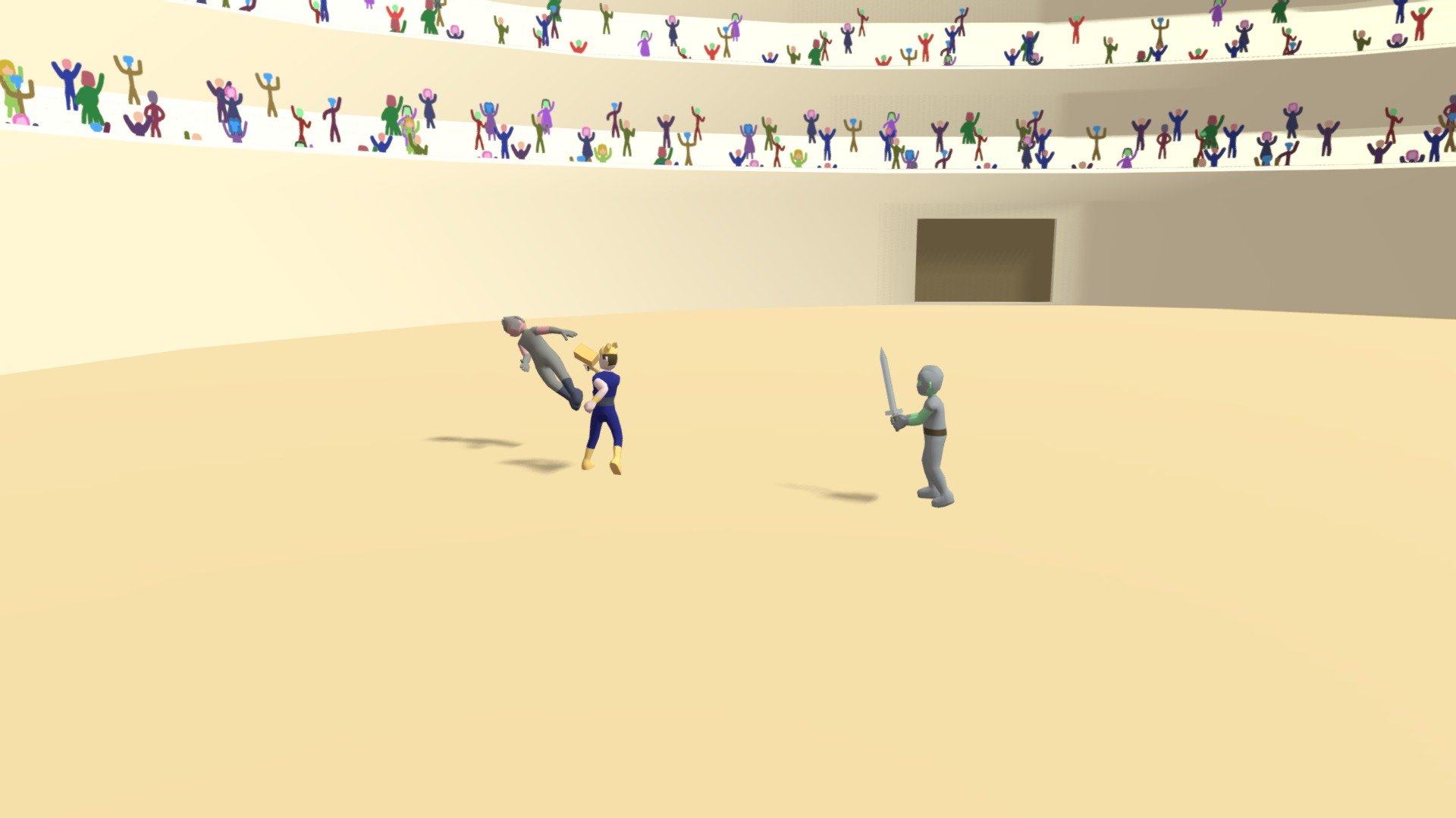 Thunder arena fight - Download Free 3D model by connor.h916 [595da5a ...