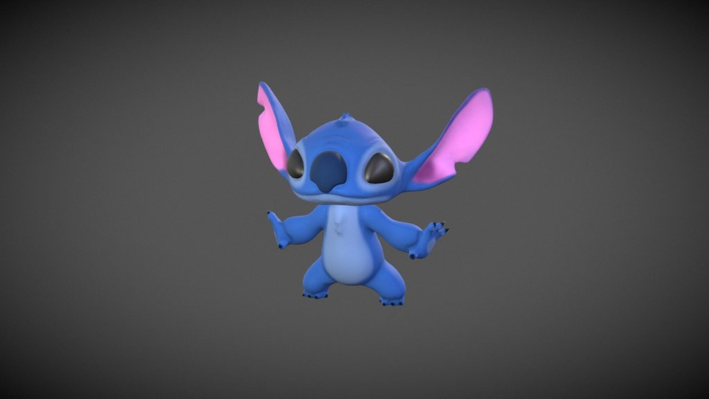Stitch - 3D model by yagopaguiar [595dcbd] - Sketchfab