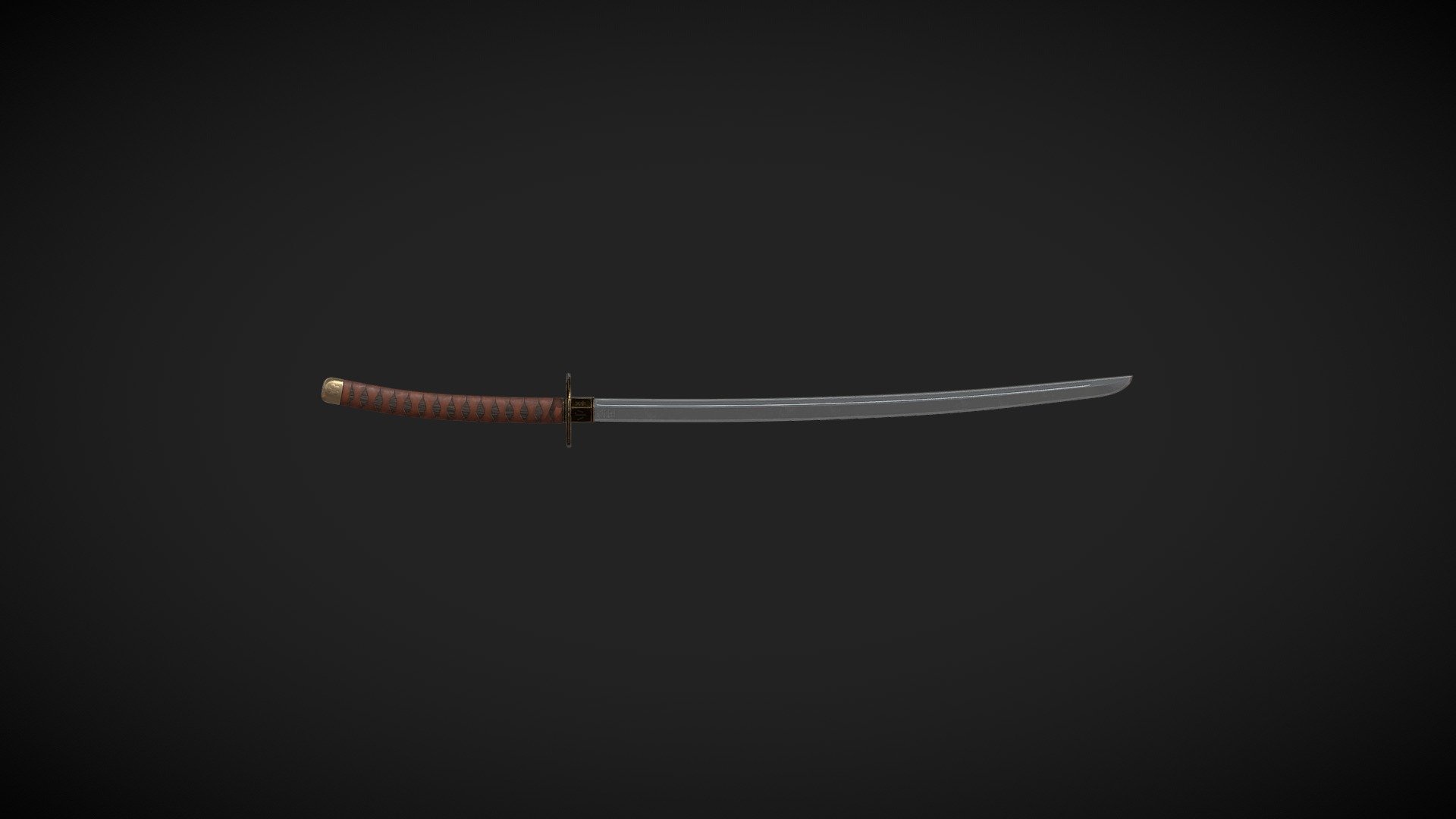 Katana - 3D model by Werner291 [595f16a] - Sketchfab