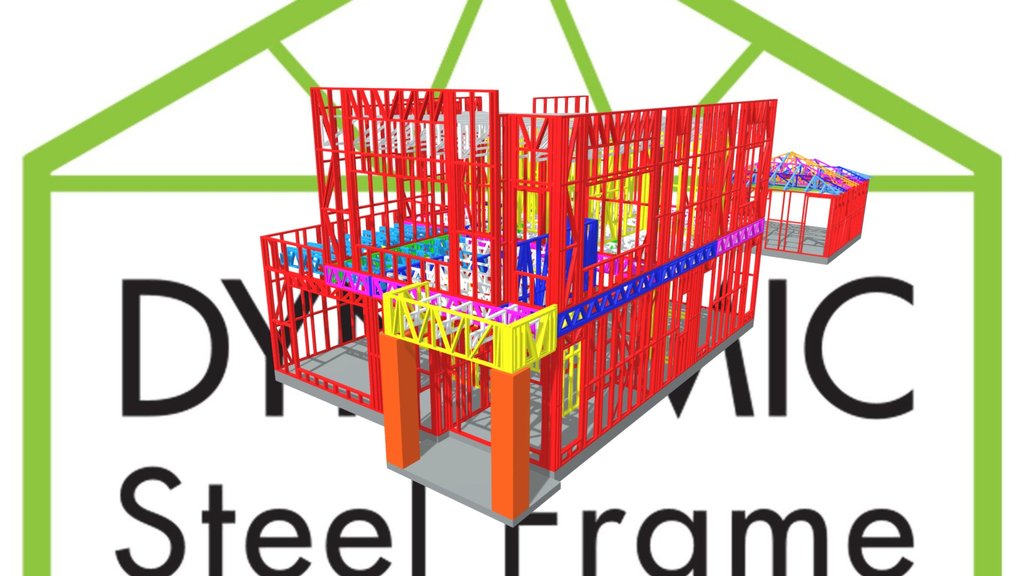 CLYDEVALE - STAGE 1 - A 3D model collection by Dynamic Steel Frame ...
