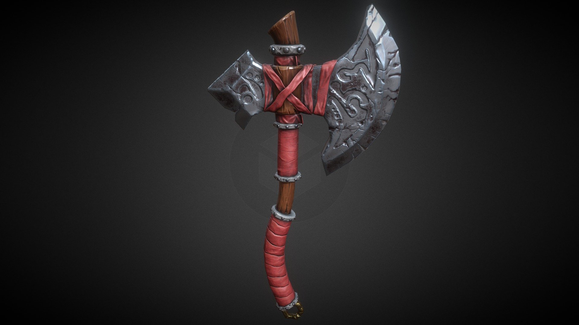 Axe Stylized - 3D model by TahirNilin [59624be] - Sketchfab