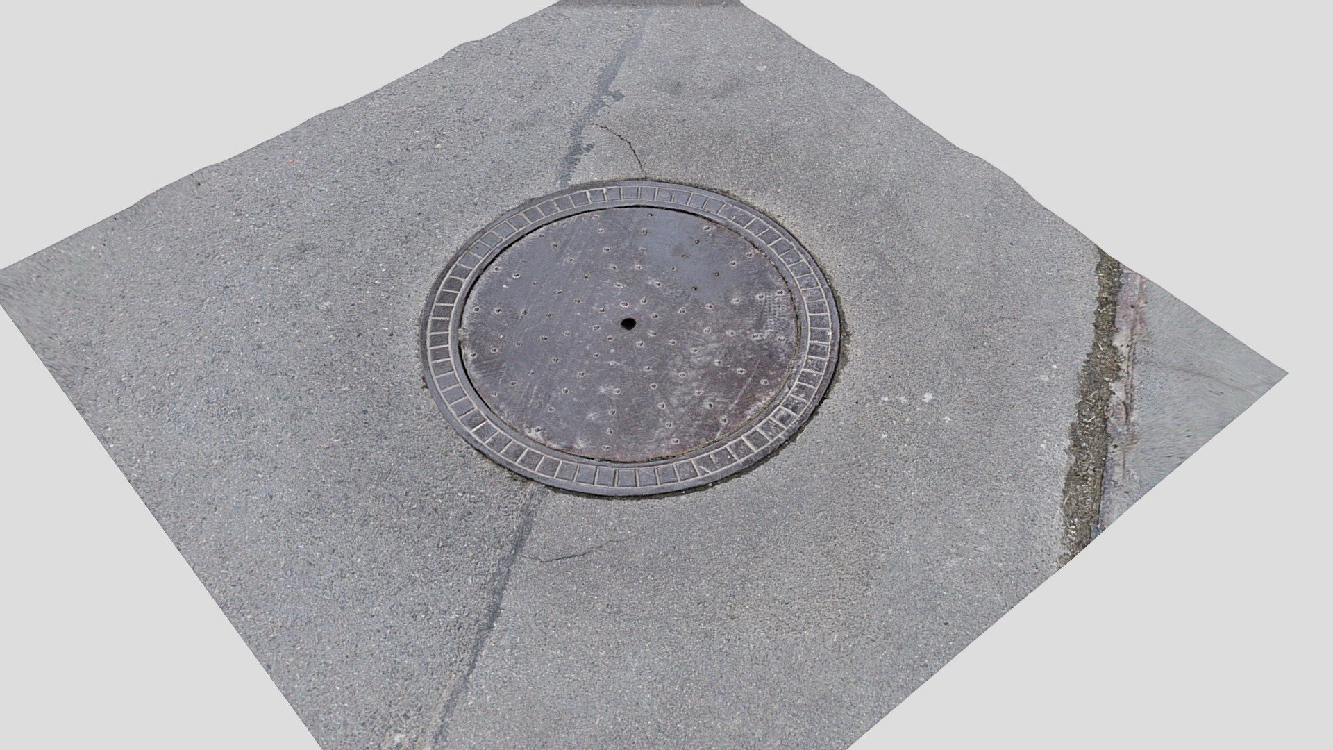 Manhole Cover 8K Scan 009 - Buy Royalty Free 3D model by immerge ...