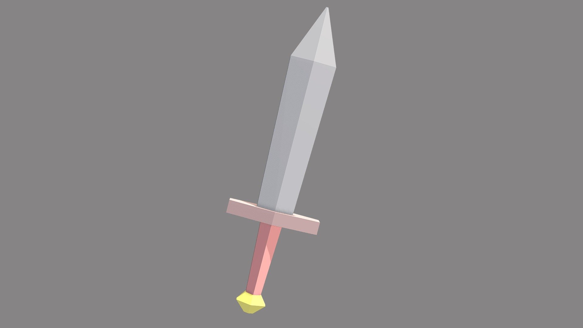 Simple Sword - Download Free 3D model by Big_Tony [5963e8f] - Sketchfab