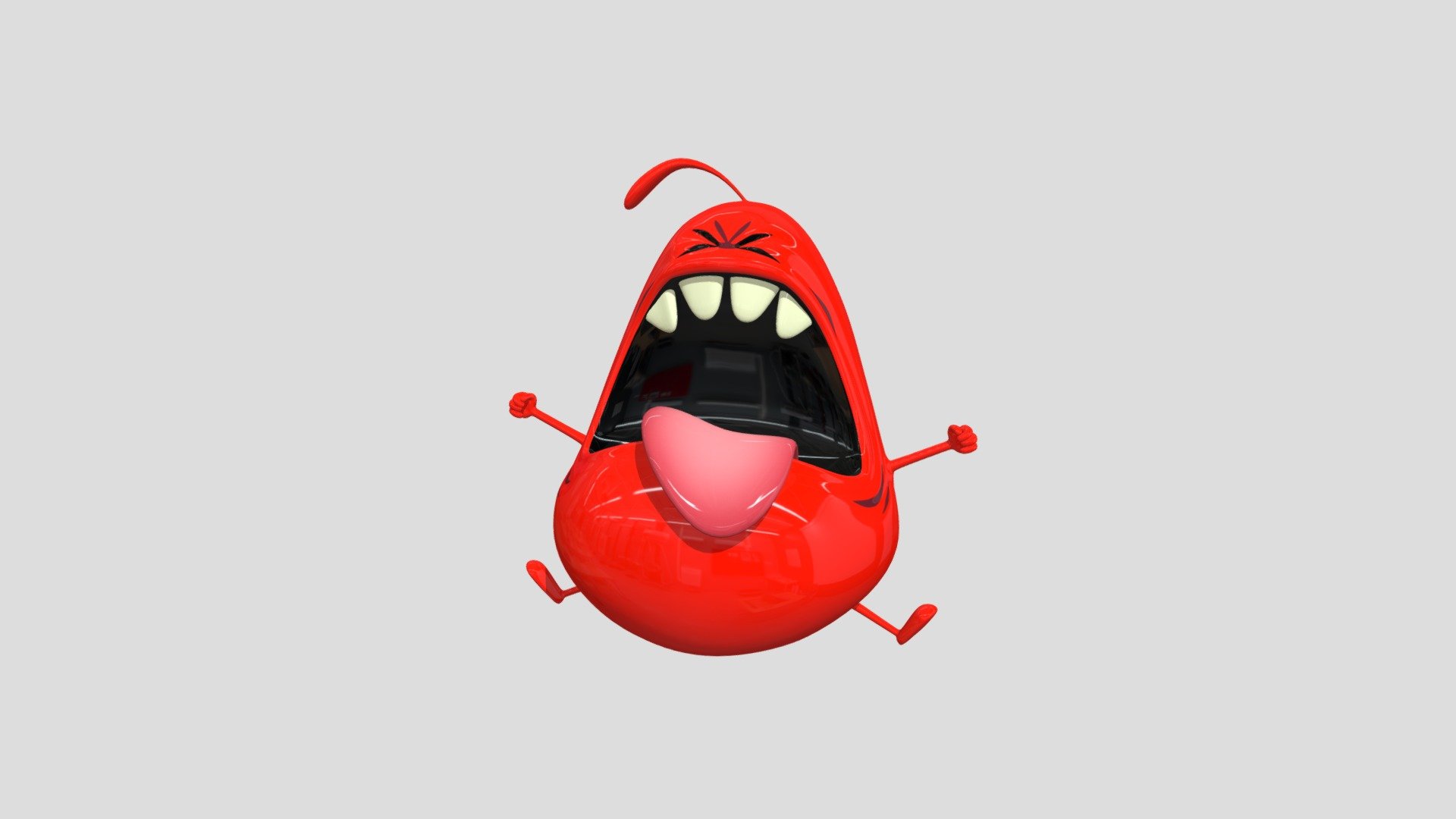 Red Critter - Download Free 3D model by TheMonsterHighFan2002 ...