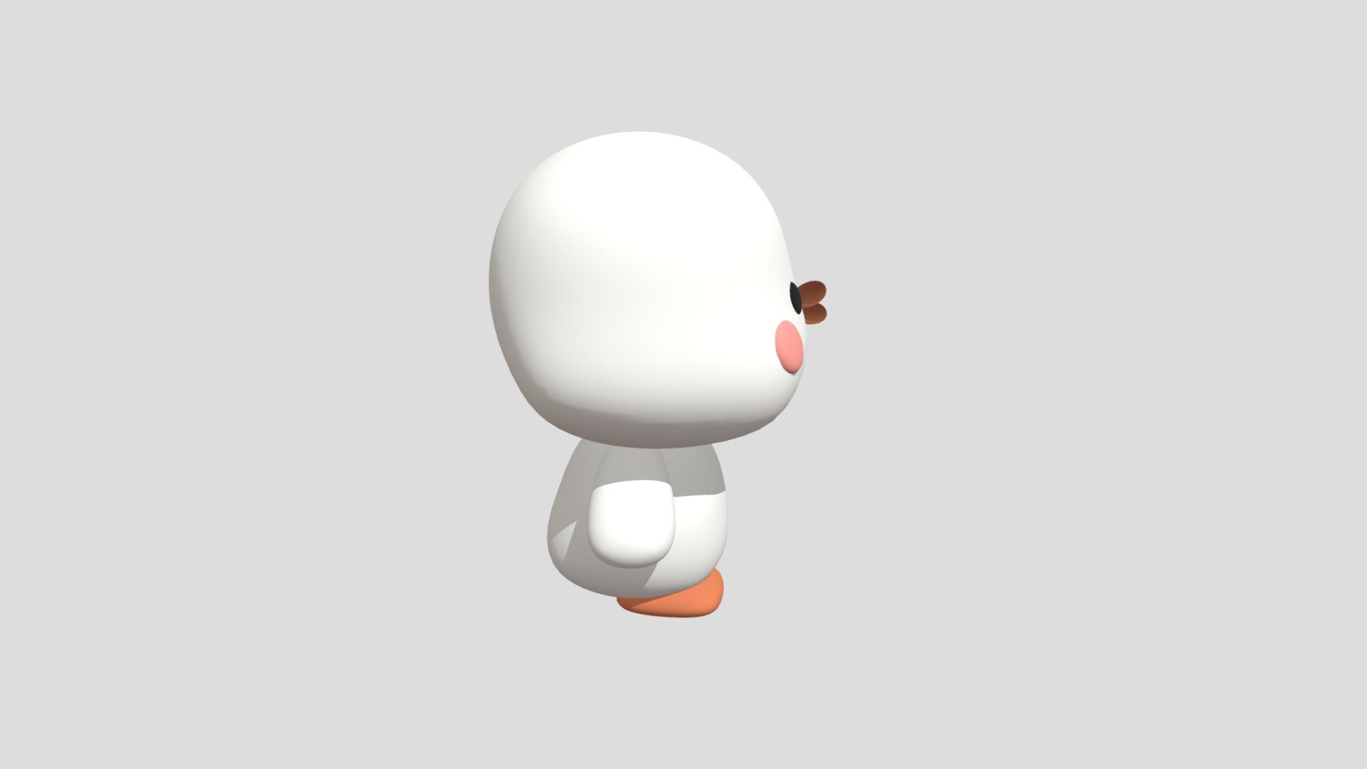 cuteduck - Download Free 3D model by arthur.luksol [5966453] - Sketchfab