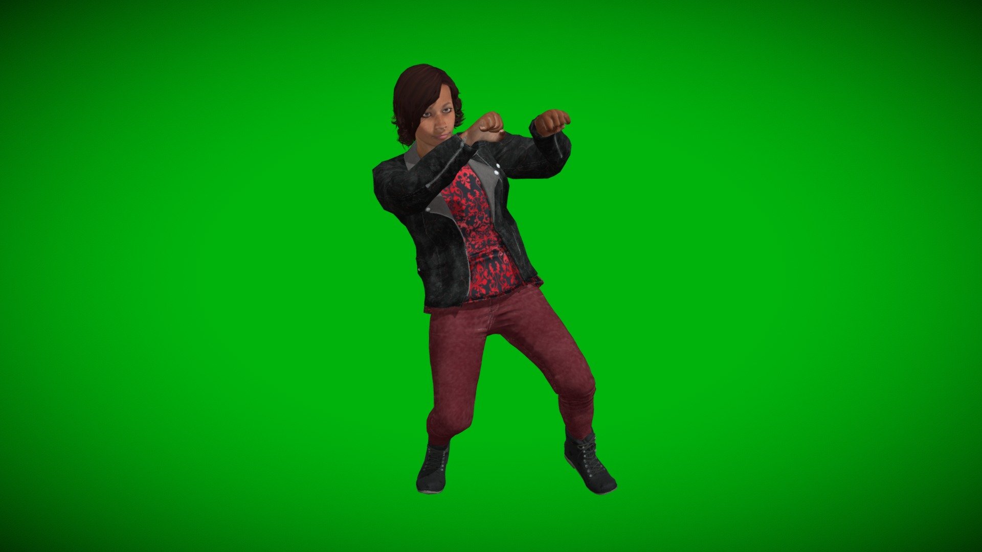Animated Female Dancing Character - 3D model by LasquetiSpice [596680c ...