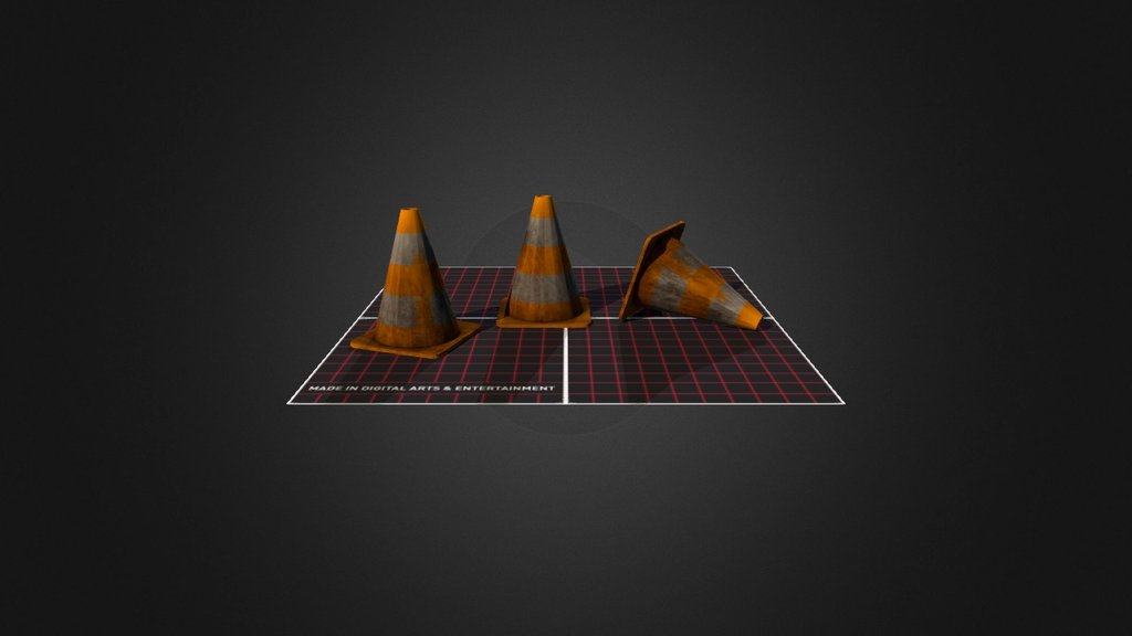 Cones - Download Free 3D model by Arno Van Avermaet (@arnovanavermaet ...