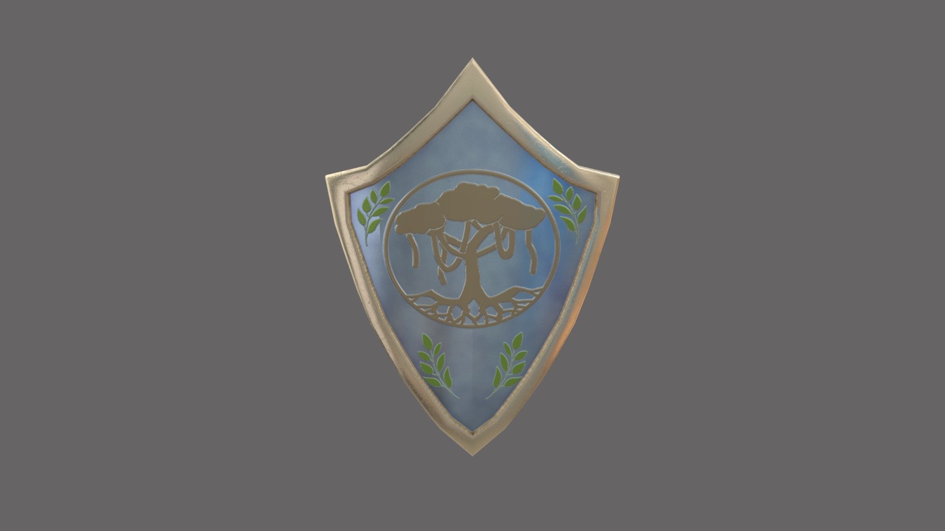 Sandy's Metal Shield - 3D model by Lindsay Levendakes (@llevendakes ...