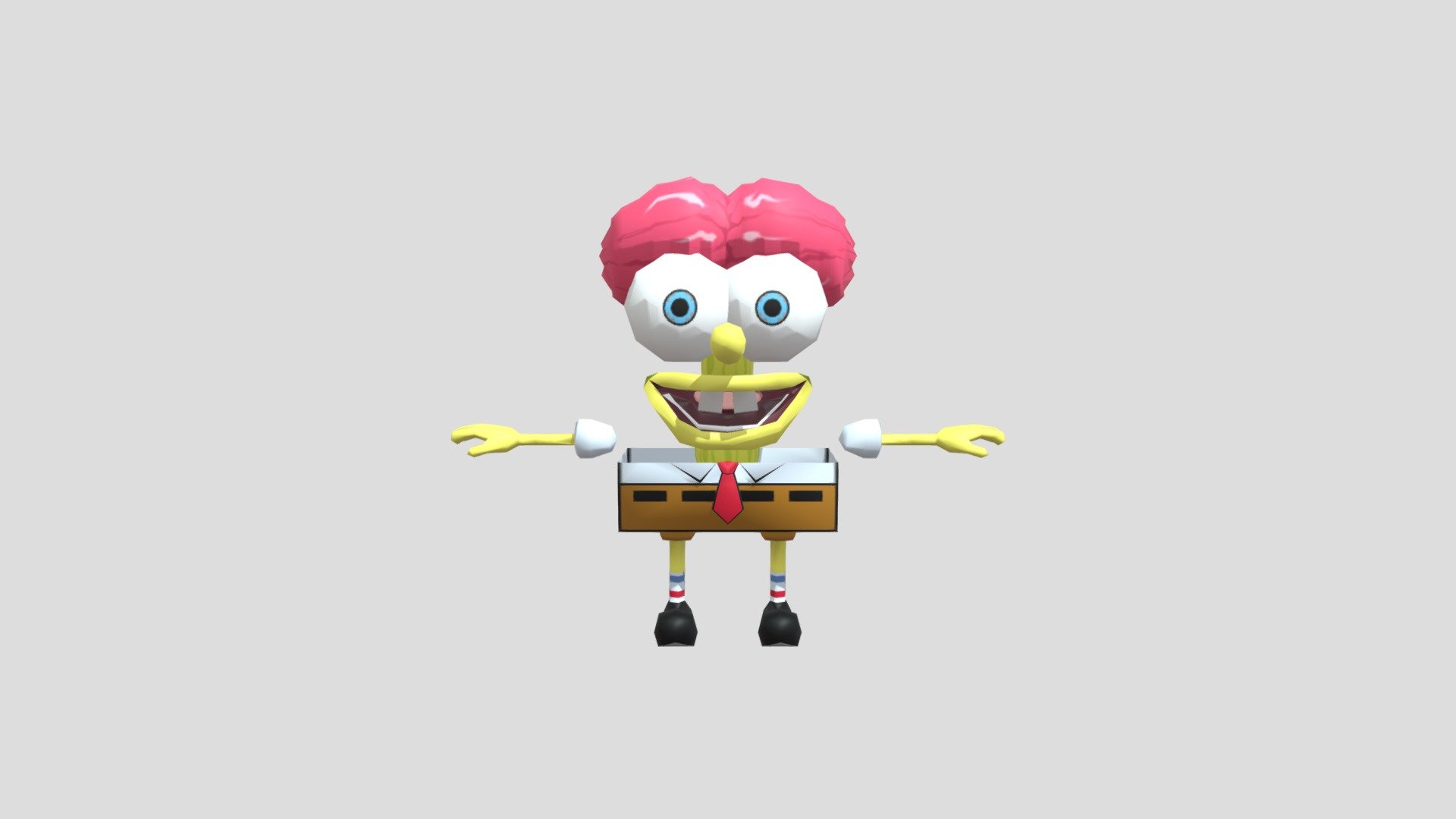 spongebob_exposed_brain - Download Free 3D model by samrahimi2013 ...
