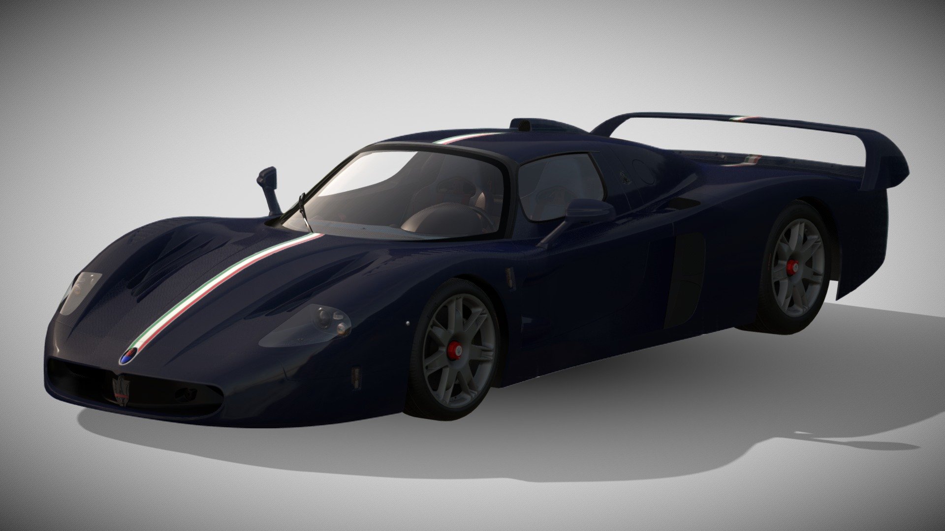 2004 Maserati MC12 Blue Carbon - Download Free 3D model by Ddiaz Design ...