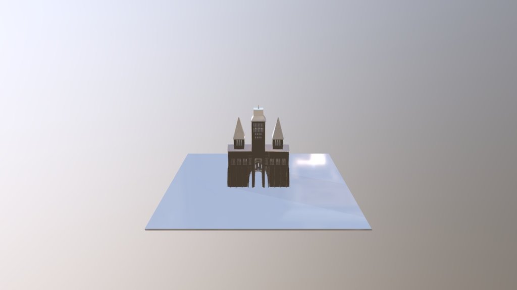church - 3D model by OldSam [5969ce0] - Sketchfab