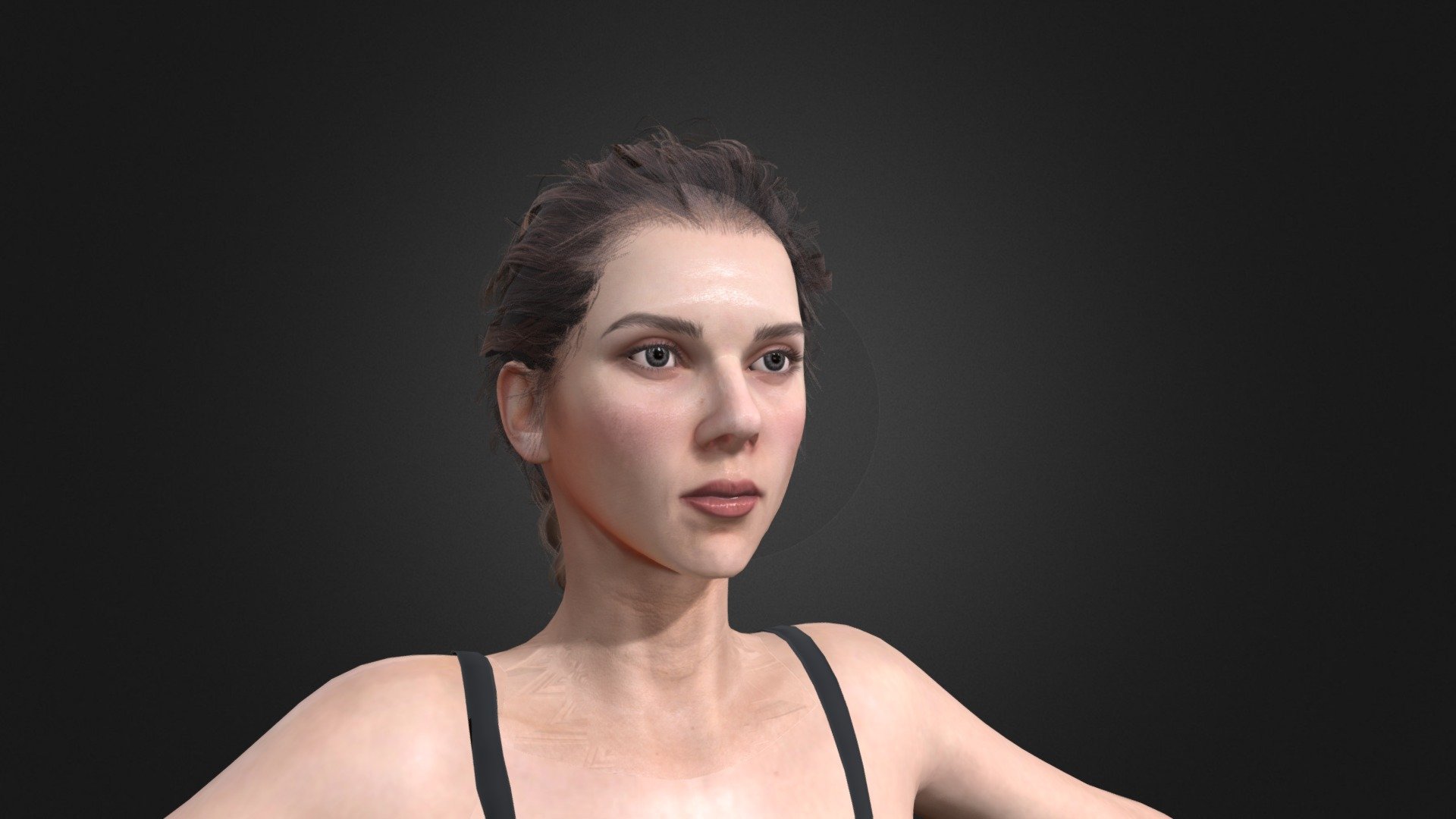 Scarlett Johansson head - Buy Royalty Free 3D model by SSanKal (@ppjskk) [596a859] - Sketchfab Store