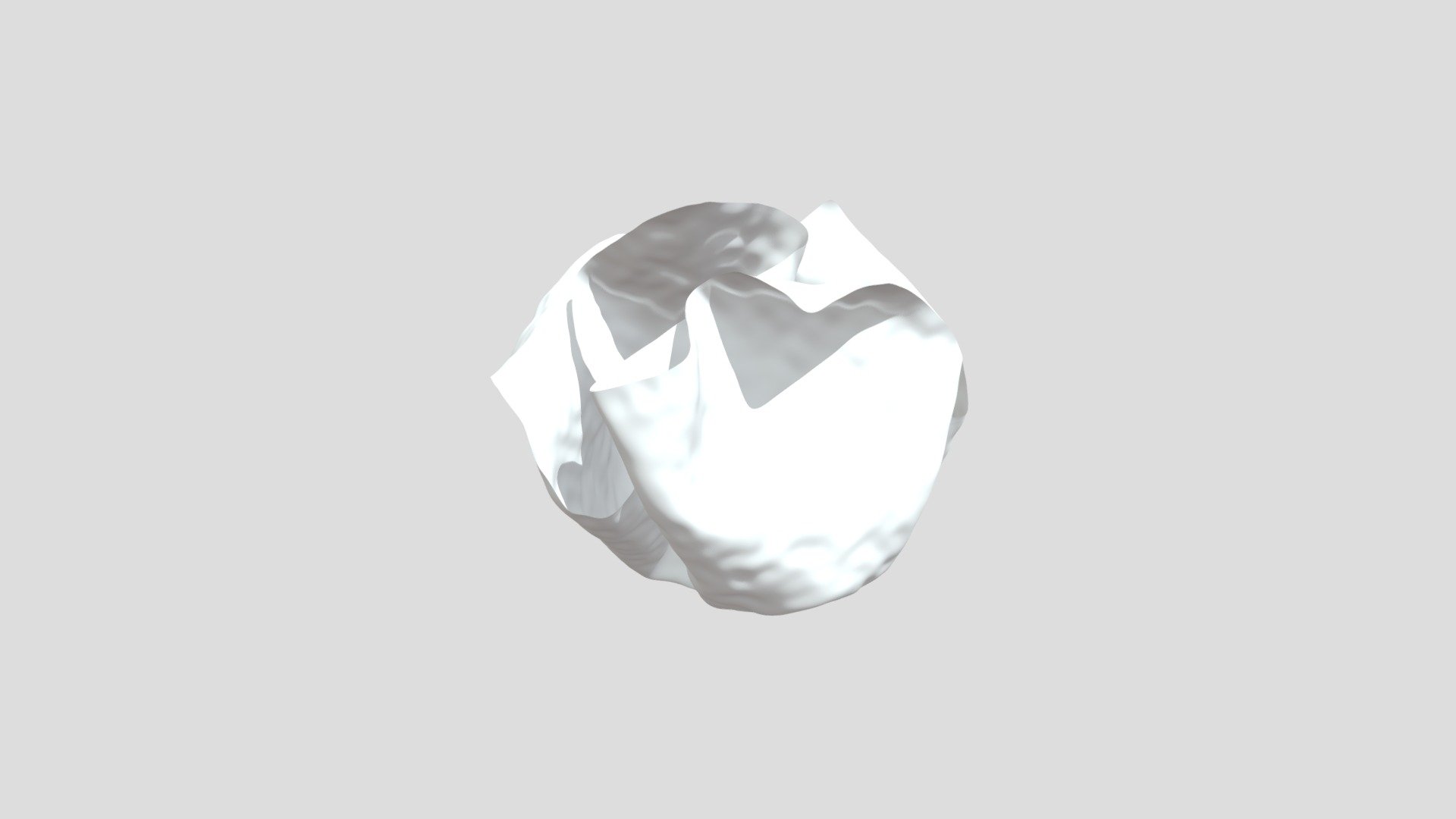 Crumble paper - 3D model by MixORG [596a90d] - Sketchfab